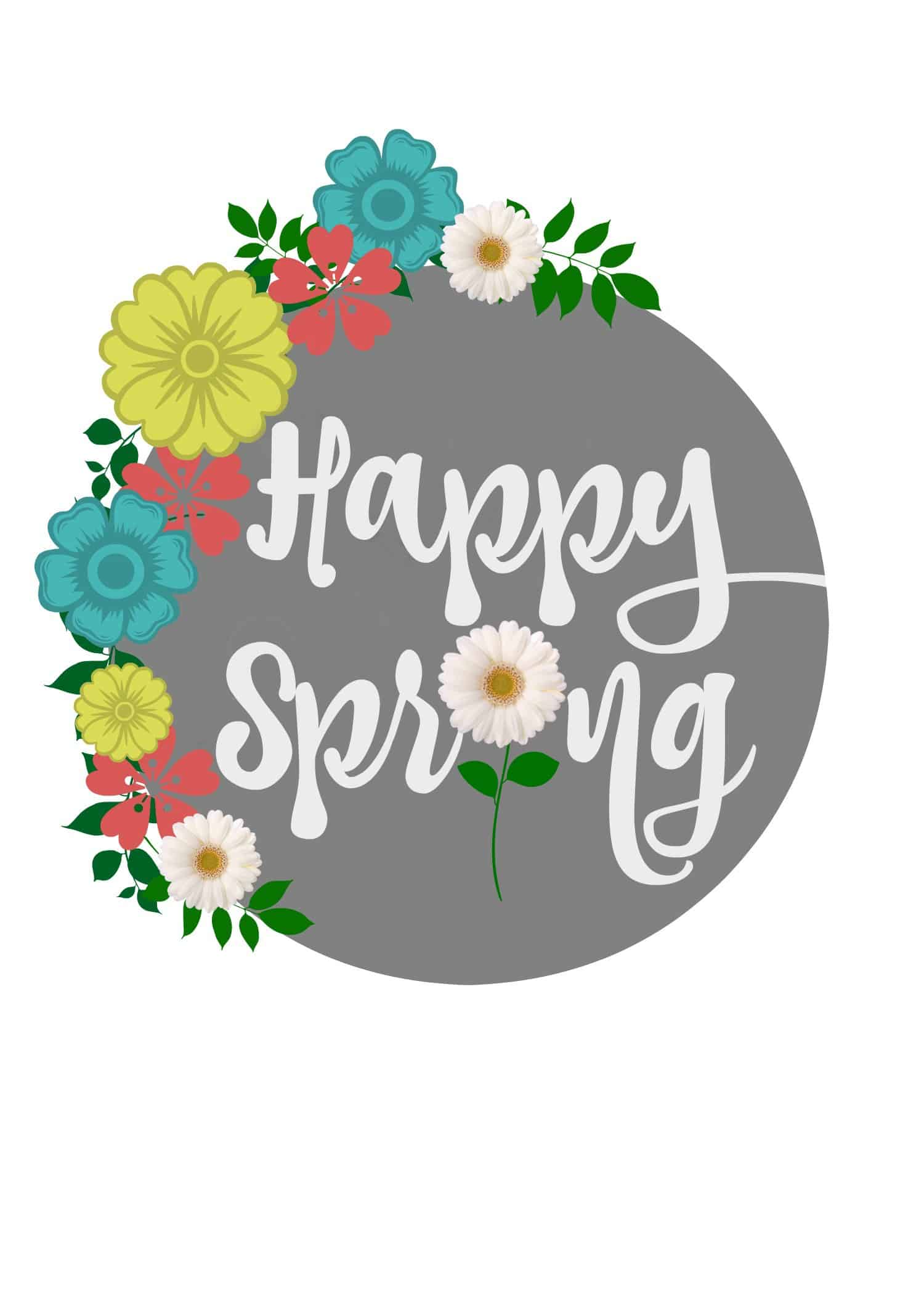 Spring Printables For You - Domestically Designed