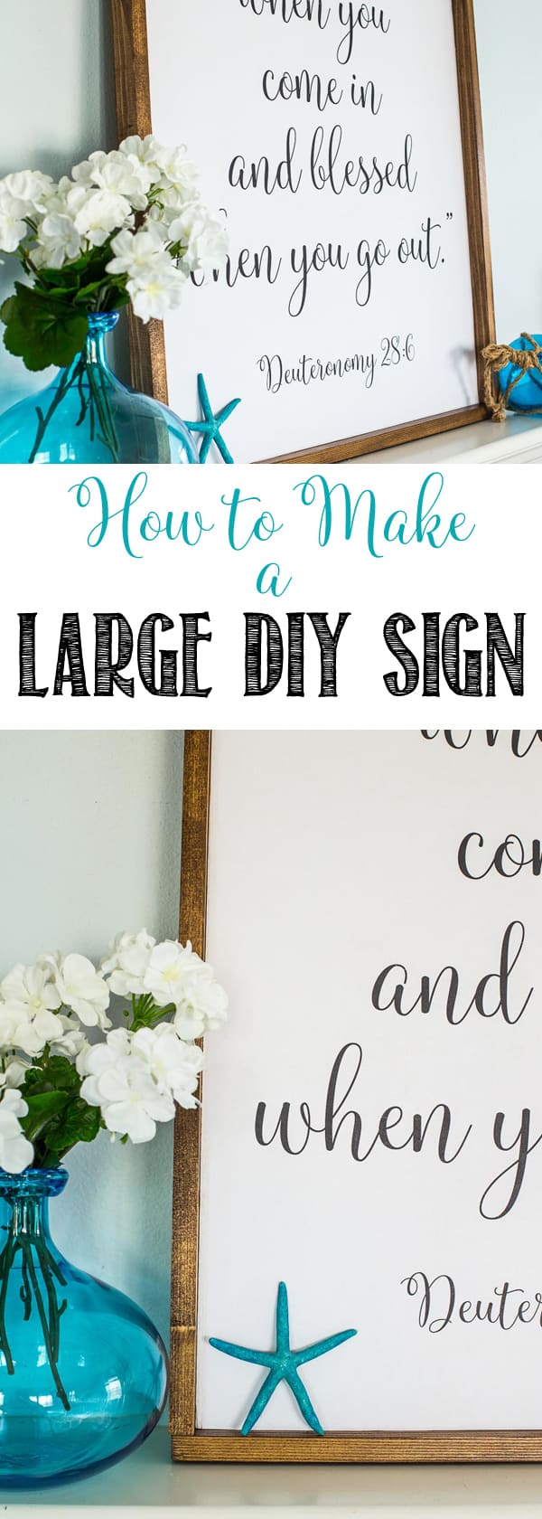 Large DIY Sign - You Will Be Blessed - Domestically Designed