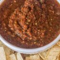 Homemade Chipotle Salsa Recipe - Domestically Speaking