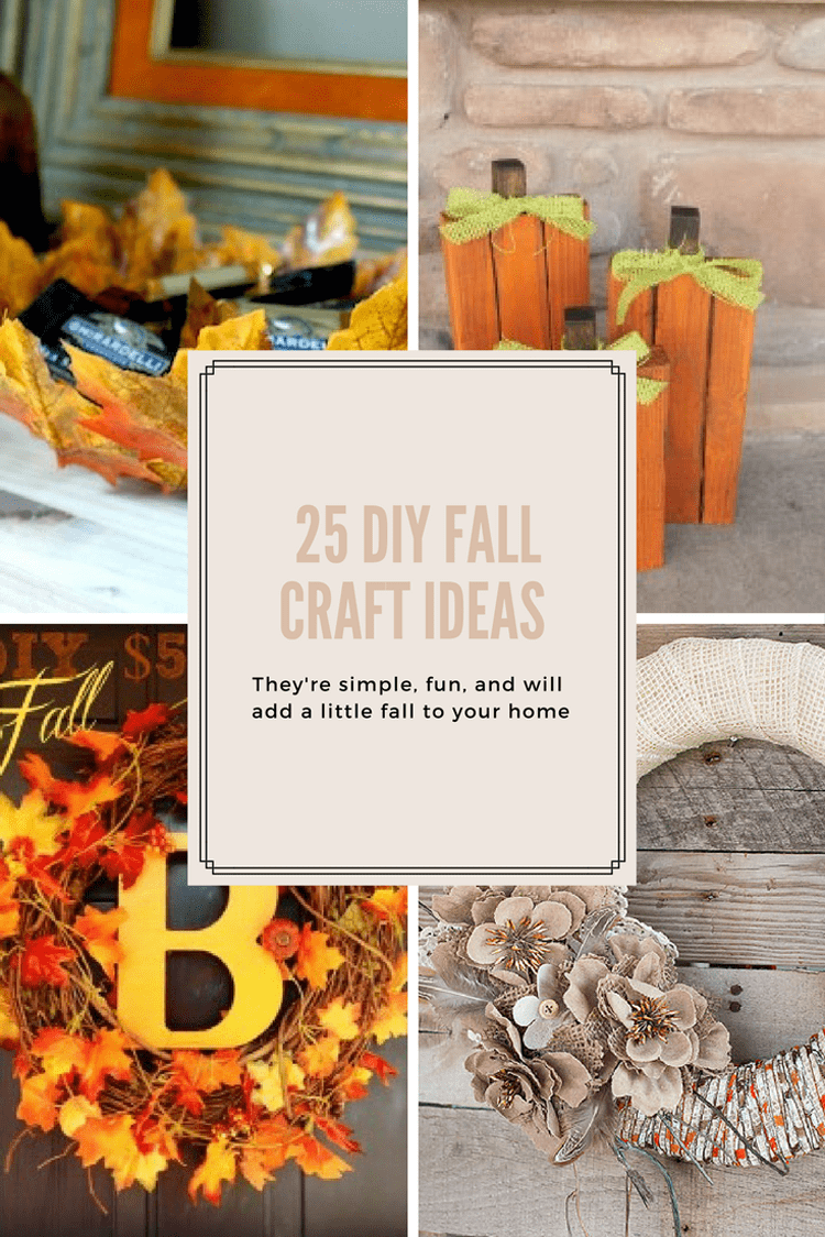 25 DIY Fall Craft Ideas Domestically Speaking