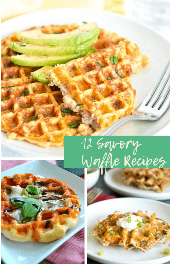 Savory Waffle Recipes - Domestically Speaking