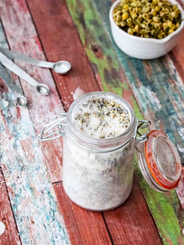 Relaxing Lavender Foot Soak Recipe - Domestically Speaking