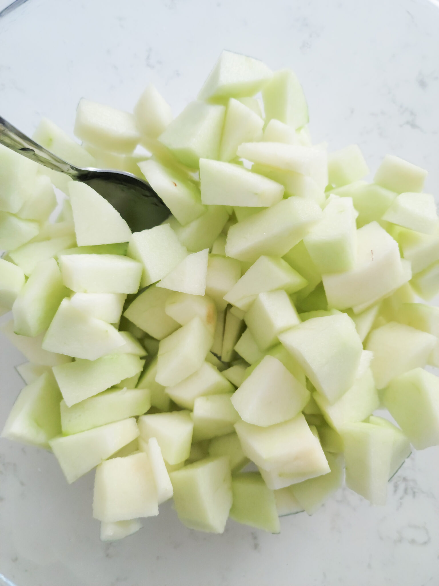 Quick and Easy Apple Cherry Crisp - Domestically Speaking