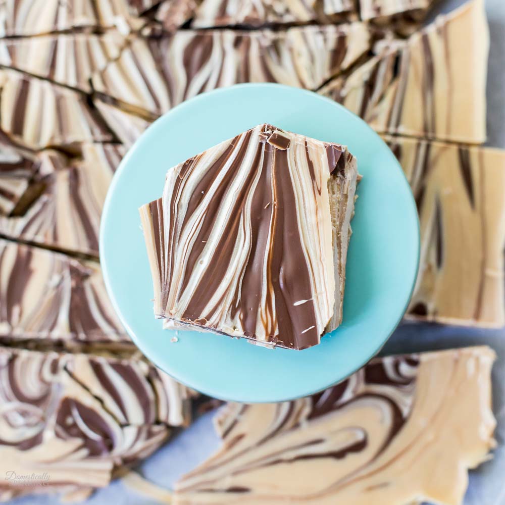 Easy Tiger Butter Bark - Domestically Speaking