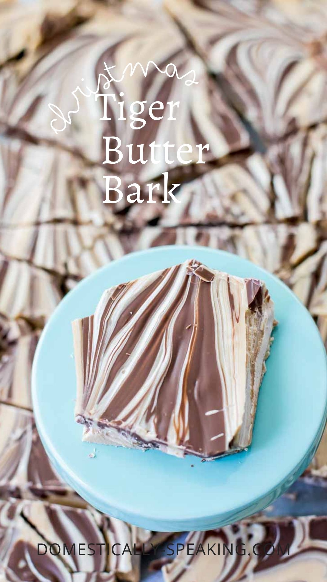Easy Tiger Butter Bark - Domestically Speaking