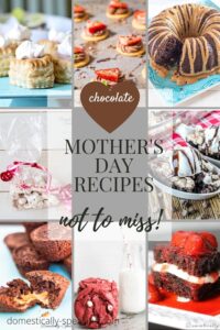 Mothers Day Chocolate Ideas - Domestically Speaking