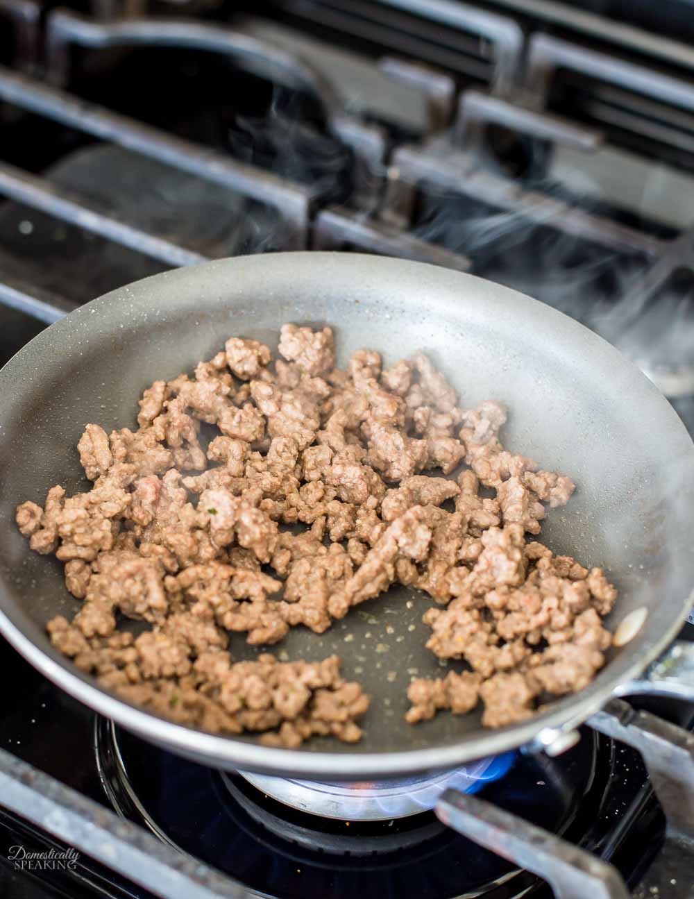 Cheesy Ground Beef Quesadillas - Domestically Speaking