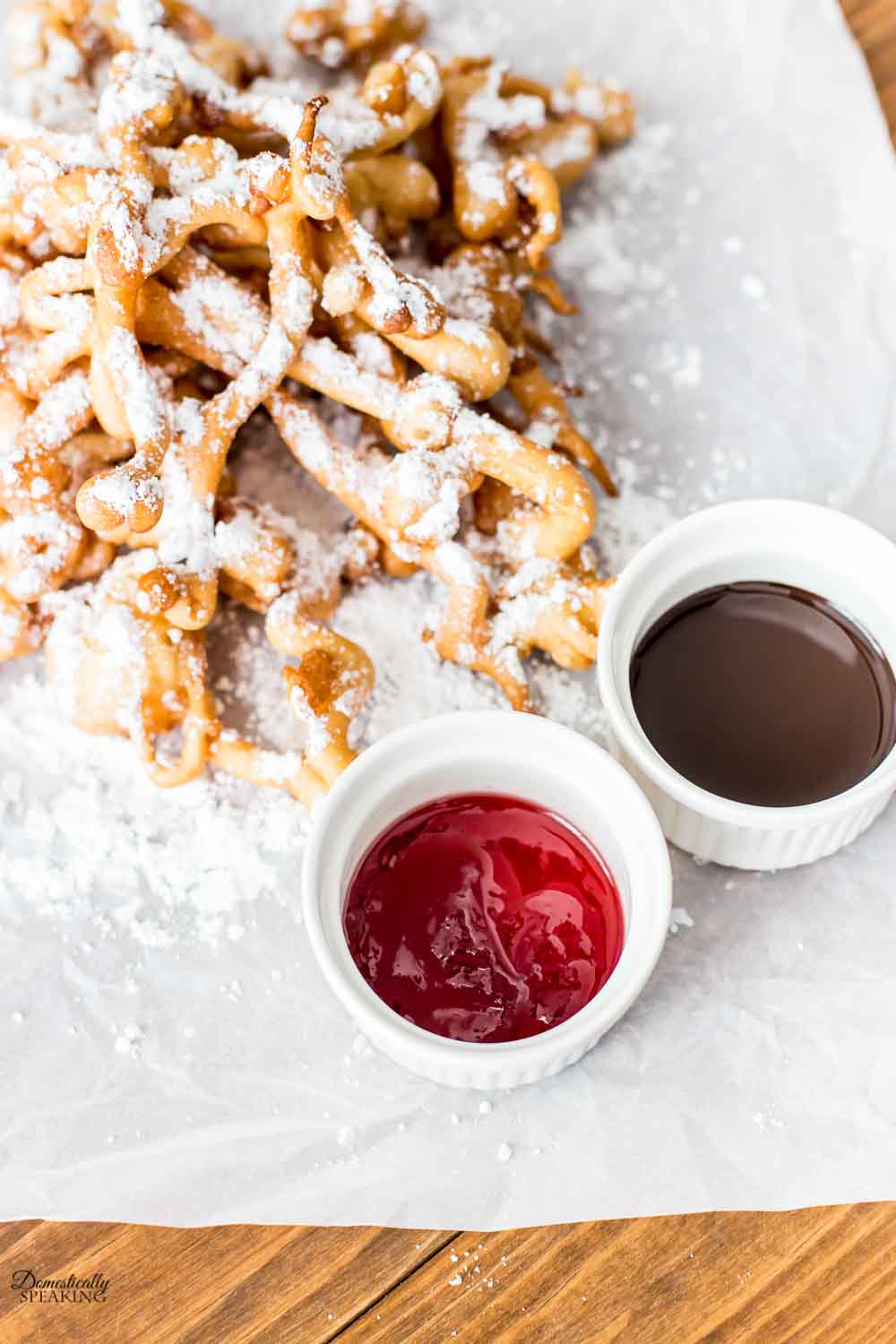 Delicious Funnel Cake Fries - Domestically Speaking