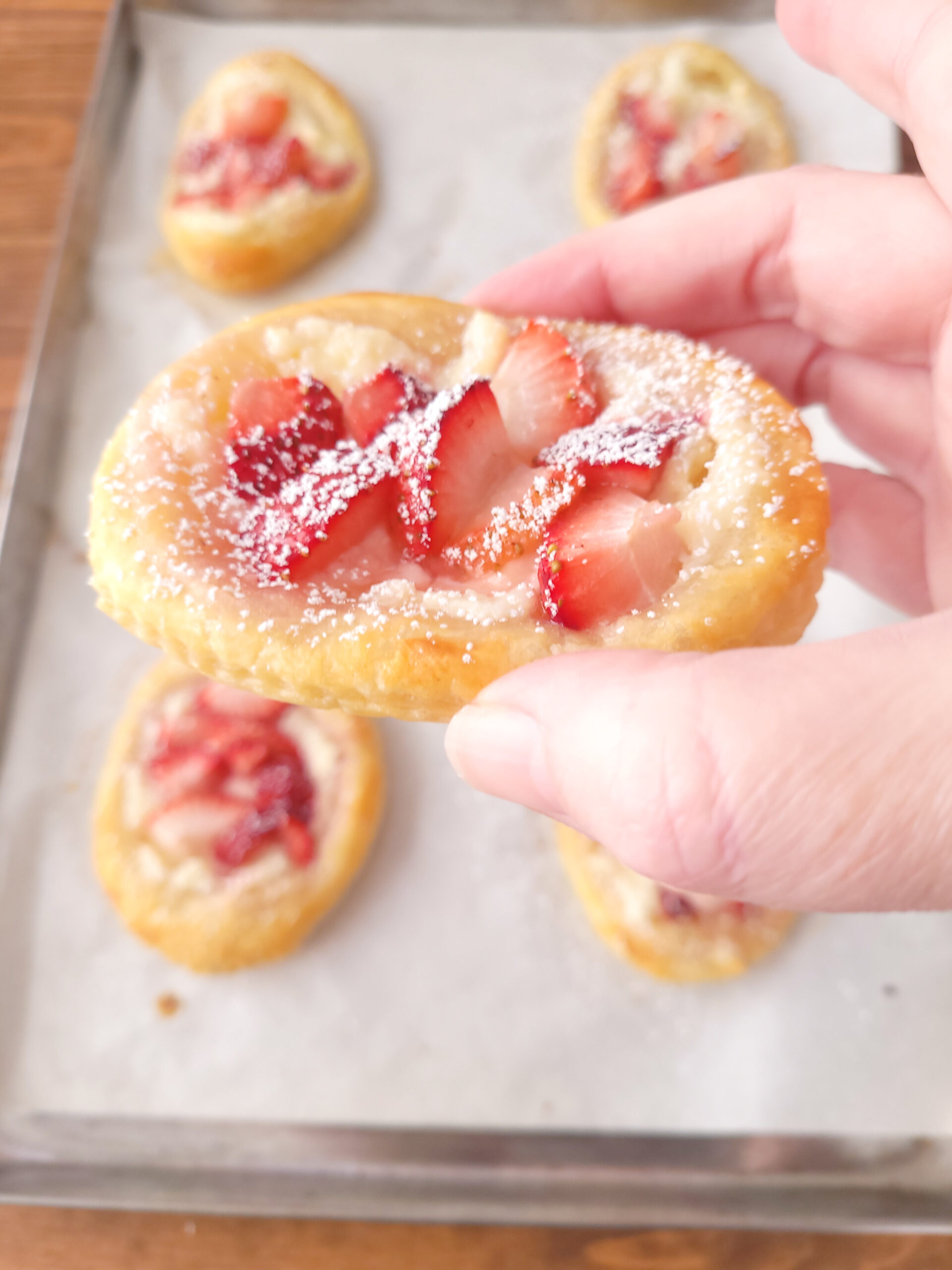 Best Strawberry Cream Cheese Pastry - Domestically Speaking