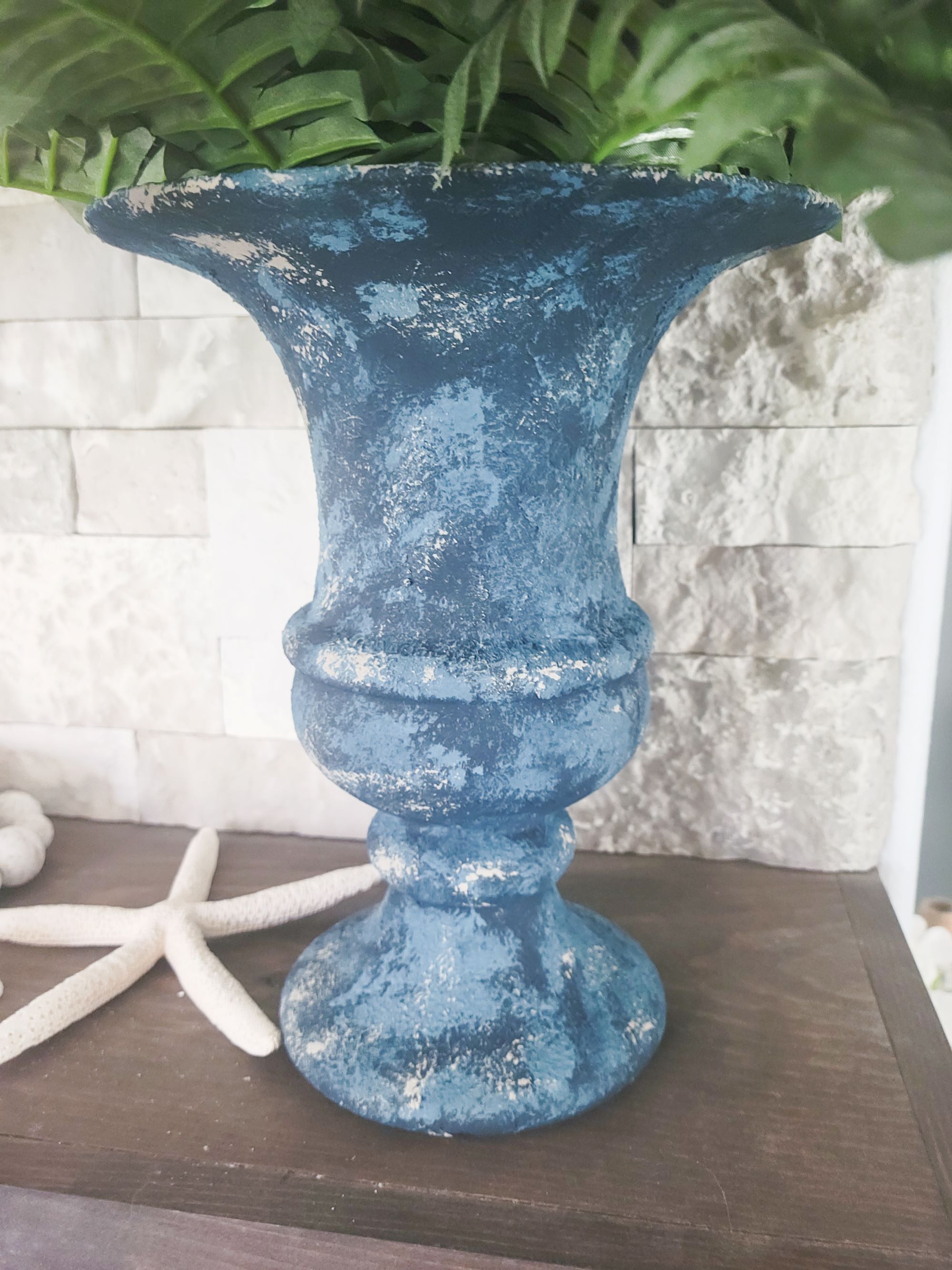 DIY Indigo Handcrafted Vase - Domestically Designed