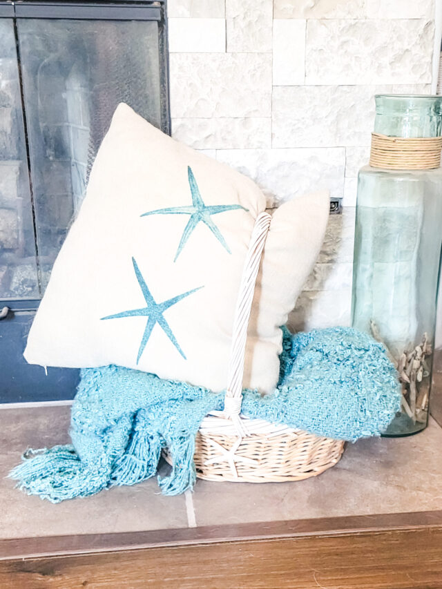 DIY Starfish Basket - Domestically Speaking