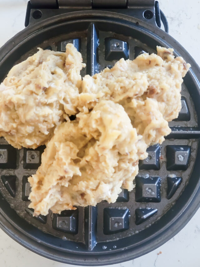 Delicious Thanksgiving Leftover Waffles Recipe - Domestically Speaking