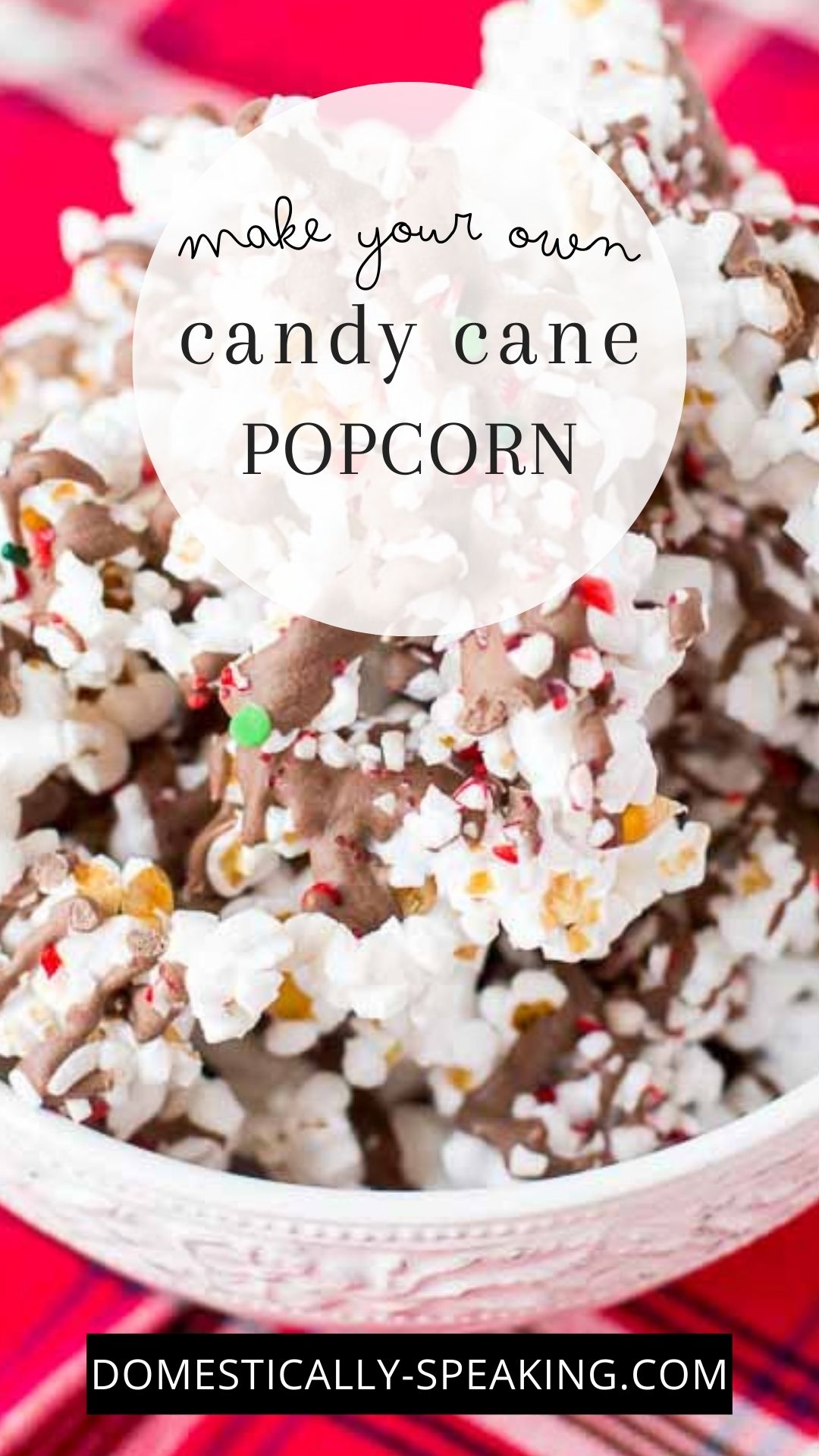 How To Make Peppermint Popcorn - Domestically Speaking