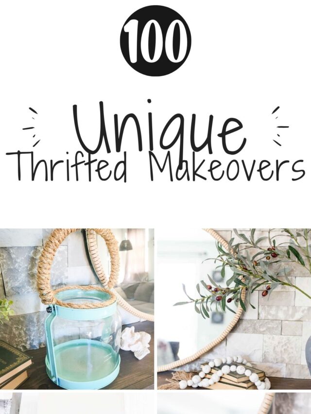 Over 100 Unique Thrifted Makeovers - Domestically Speaking