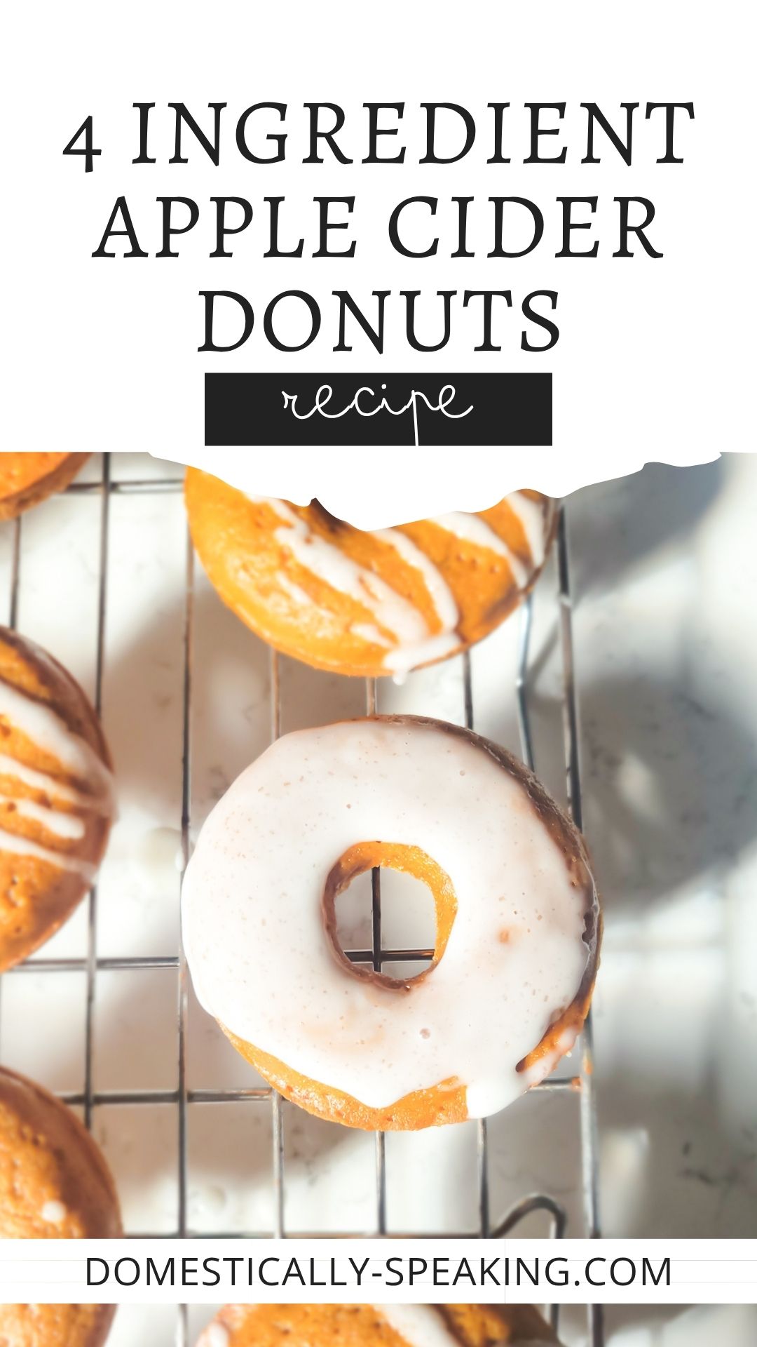 Easy Baked Apple Cider Donuts - Domestically Speaking