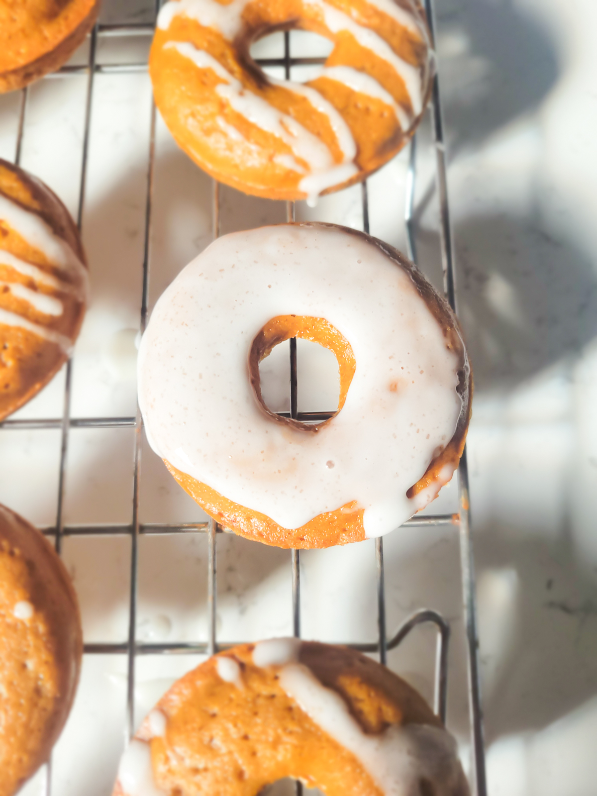 Easy Baked Apple Cider Donuts - Domestically Speaking